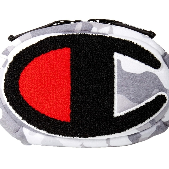 Champion | Bags | Champion Unisexadults Prime Logo Waist Bag Camo White ...